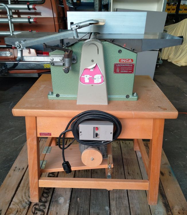 INCA automatic Abricht- und Dickenhobelmaschine mit Tisch | Kaufen auf Ricardo