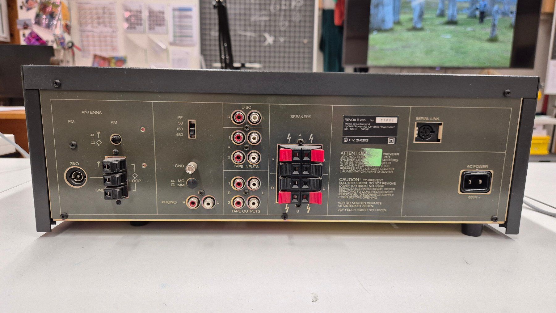 Revox B285 Receiver Verstärker (Gebraucht) in Zürich für CHF 400 – nur ...