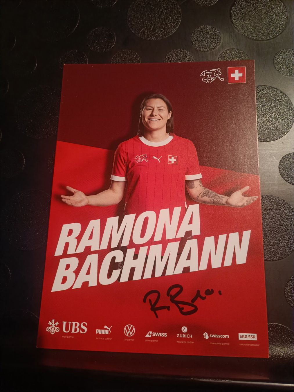 Ramona Bachmann - handsig. SFV Karte - Hopp Schwizz 🇨🇭 (Gebraucht) in ...