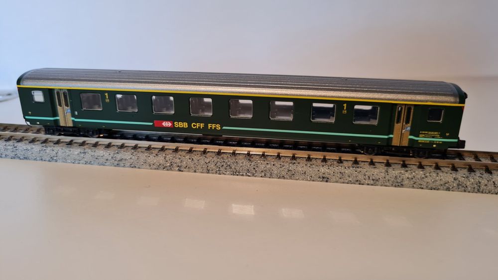 Brawa SBB-Wagen mit Komfortstreifen 1. Kl. (Neu (gemäss Beschreibung ...