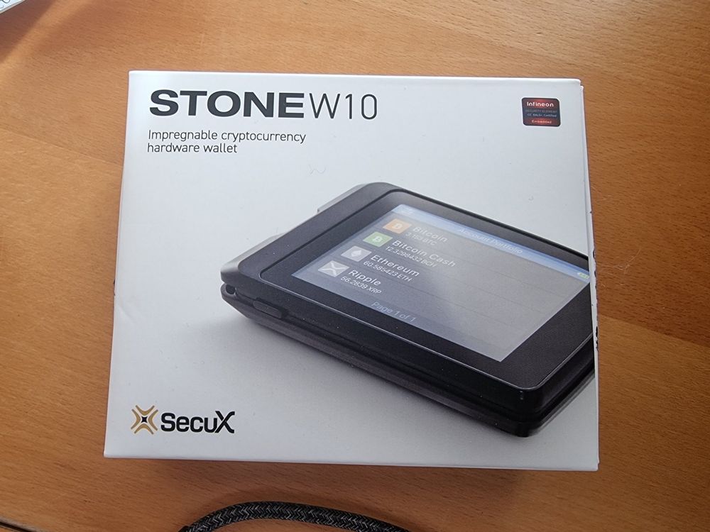 Neuwertiger Crypto Hardware Wallet SecuX Stone W10 | Kaufen auf Ricardo