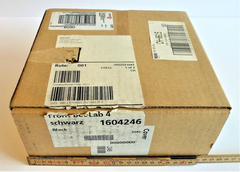 BeoLab 4 Front-Cover Black (Nur Abdeckung, Schwarz) | Kaufen auf Ricardo