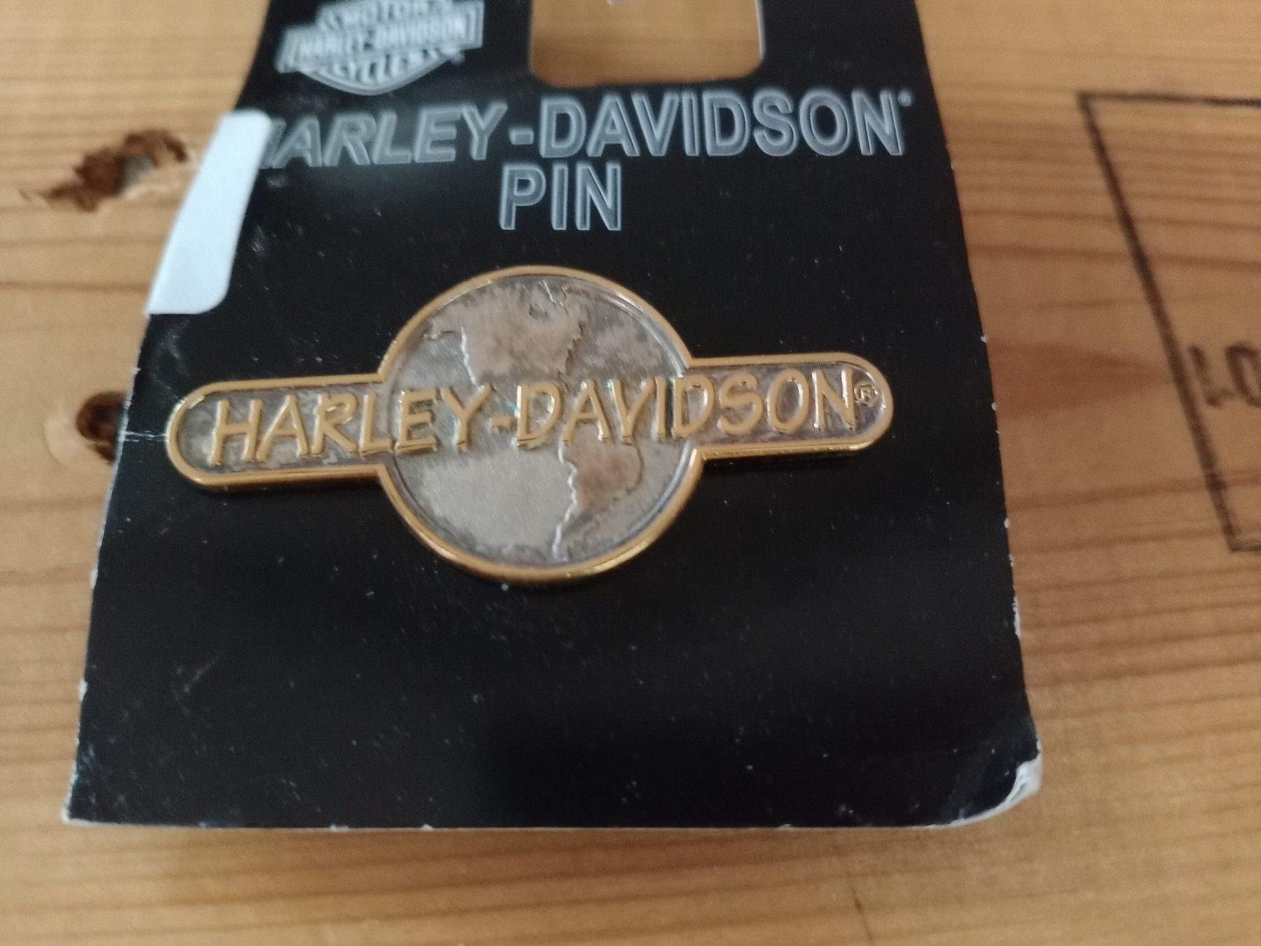 Harley-Davidson Pin, Globe Old, Neu mit Originalverpac... (Neuf (Voir ...
