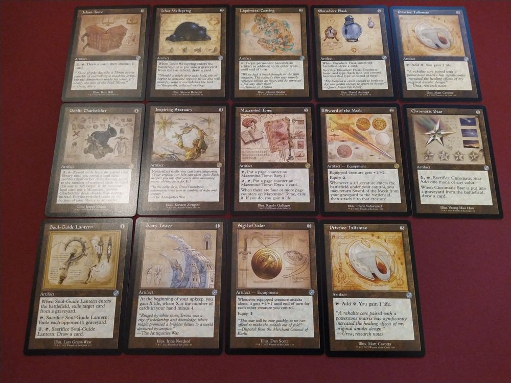 MTG - Brothers War - 14 Retro Frame Artifacts (Gebraucht) in Küsnacht ...