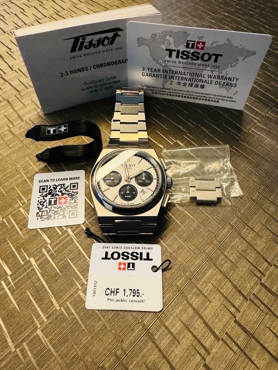 TISSOT PRX AUTOMATIC CHRONOGRAPH, 42mm, NP Fr. 1'795.00 (Gebraucht) in ...