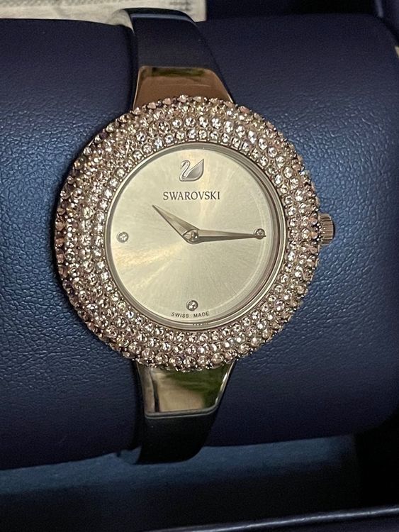 SWAROVSKI Uhr, "Crystal Rose", Stahl, SWISS, #5483853 | Kaufen auf Ricardo
