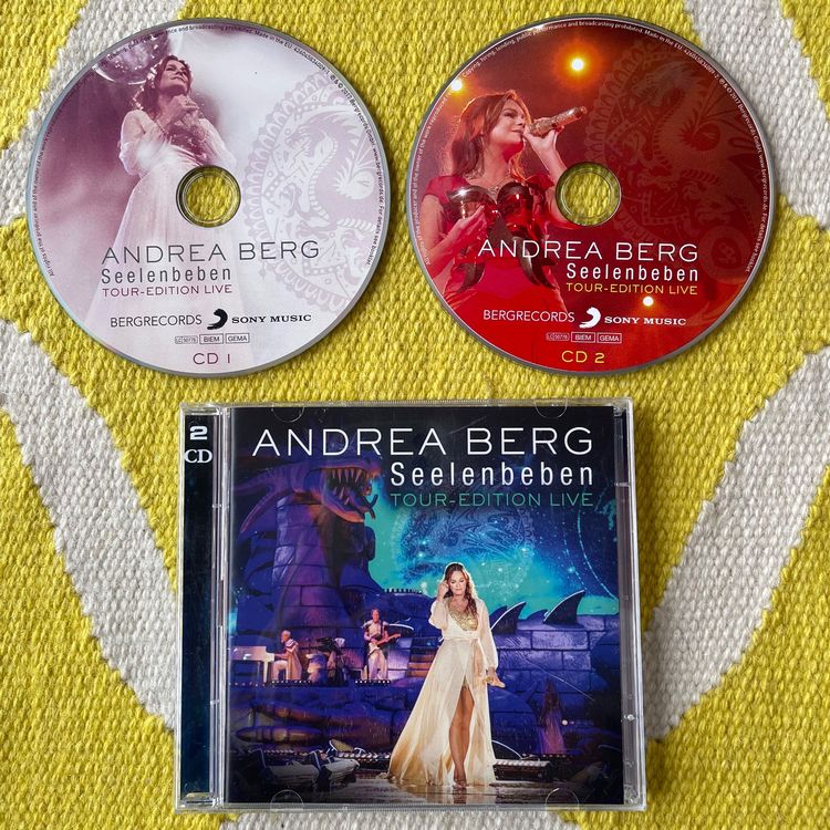 ANDREA BERG-2CD SEELENBEBEN TOUR EDI LIVE (Gebraucht) in ...