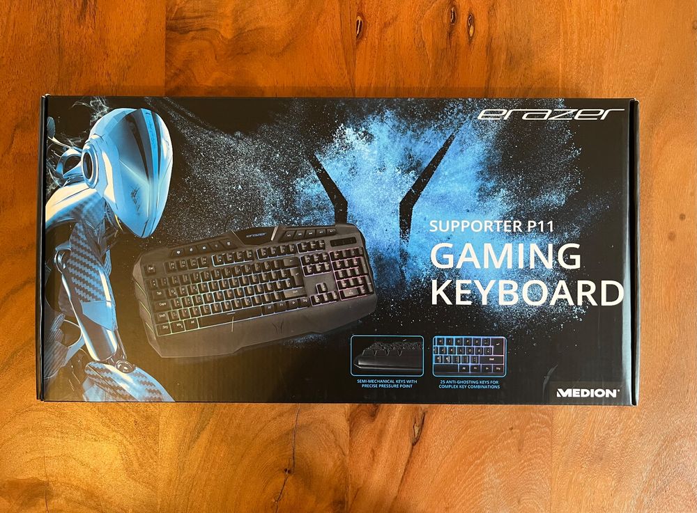 Erazer Supporter P11 Gaming Keyboard | Kaufen auf Ricardo