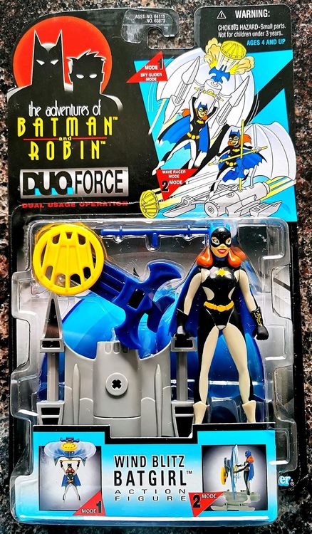 Wind Blitz Batgirl 1996 Action Figur Batman Duo Force (Neu und ...