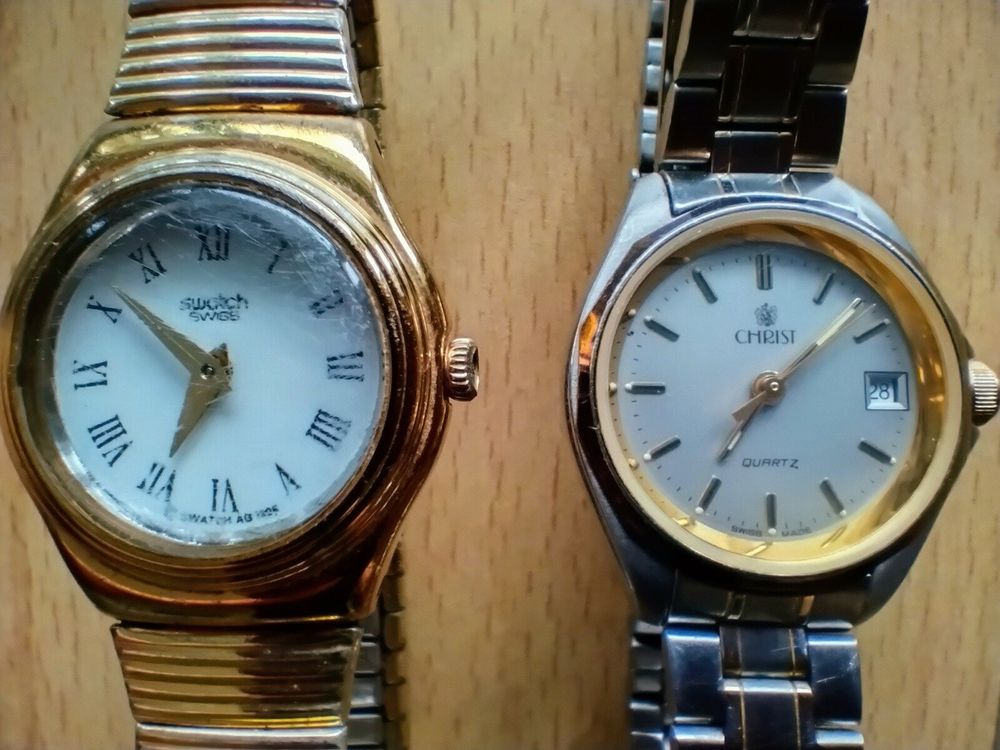 2 x Armbanduhr: Christ & Swiss Swatch (Gebraucht) in Jona für CHF 14 ...