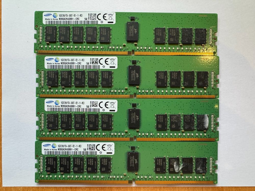 1 Lot Server Memory 2x32 GB, 6x16 GB RAM (Gebraucht) in Birsfelden für ...