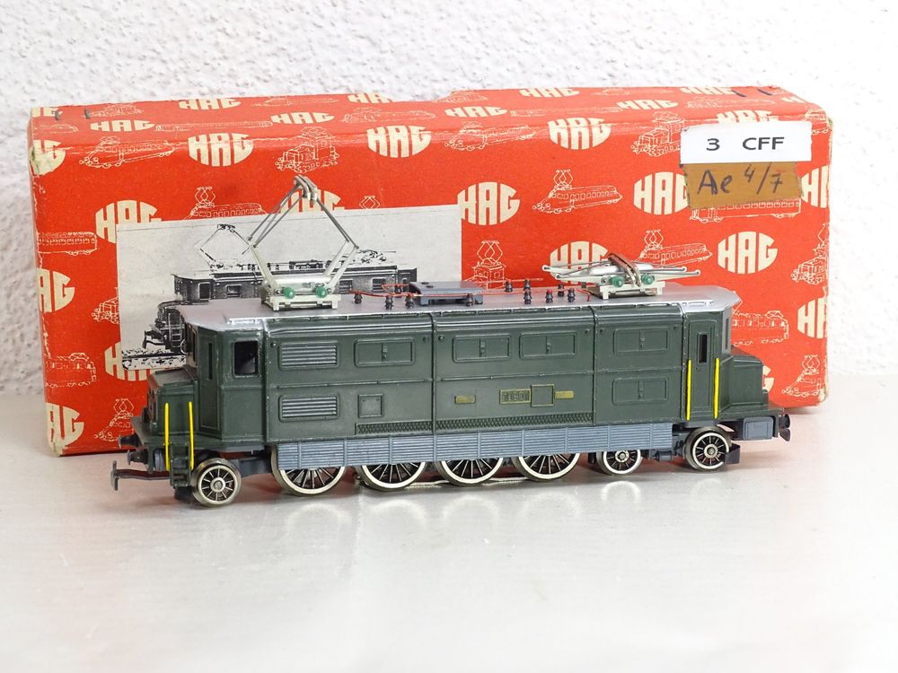 Hag 140, Elektrolok Ae4/7, SBB/CFF, 10901, Grün, H0,WS/AC (Gebraucht ...