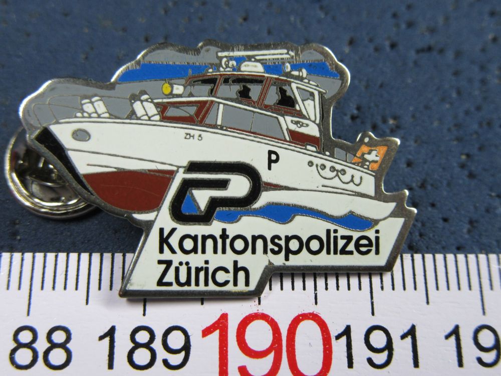 YACHT KANTONS-POLIZEI ZÜRICH PIN (Gebraucht) in Ettingen für CHF 1.95 – mit Lieferung auf ...