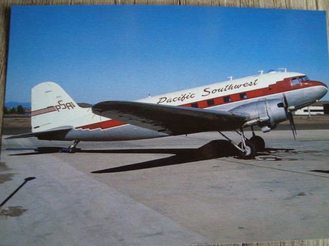 Pacific Southwest Airlines PSA DC-3 N47T (Neu und originalverpackt) in ...