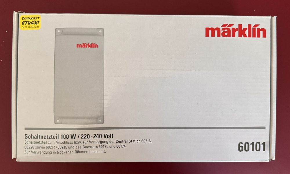 Transformateur Märklin 60101 (Neu (gemäss Beschreibung)) in Martigny ...