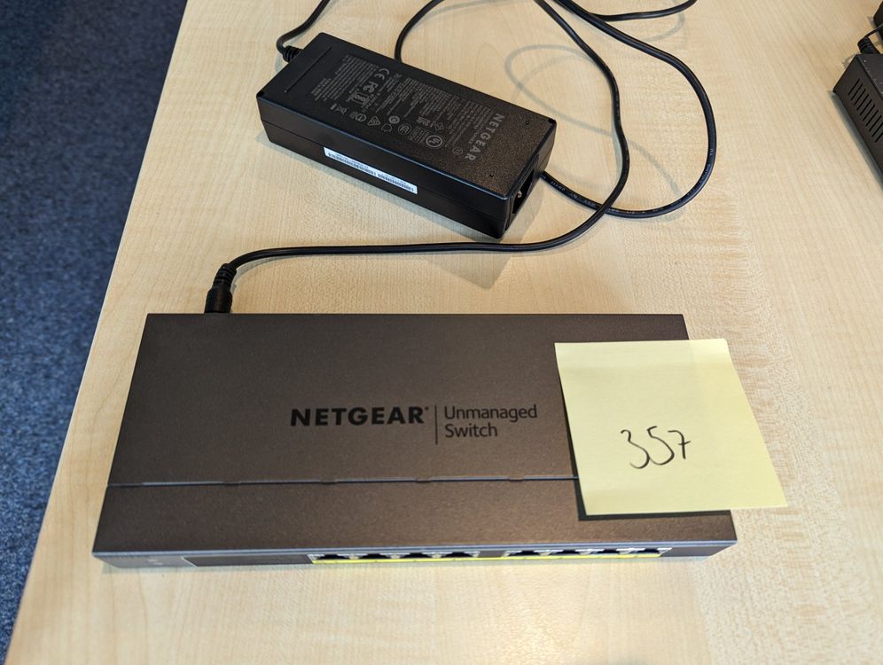 NETGEAR Unmanaged 8-Port Switch (Gebraucht) in Winterthur für CHF 21 ...