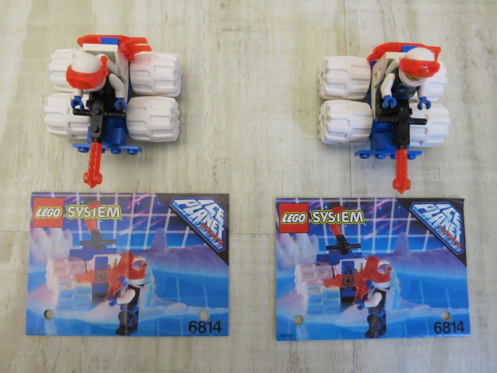 2 Stück Lego 6814 Ice Tunnelator von 1993 (Gebraucht) in Gundetswil für ...