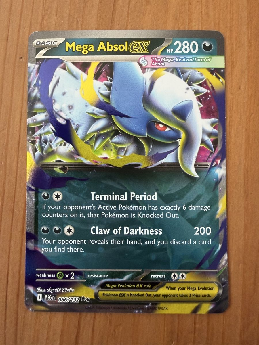 Mega Absol ex (MEG 086) (Neuf (Voir description)) à Vevey pour CHF 2 ...
