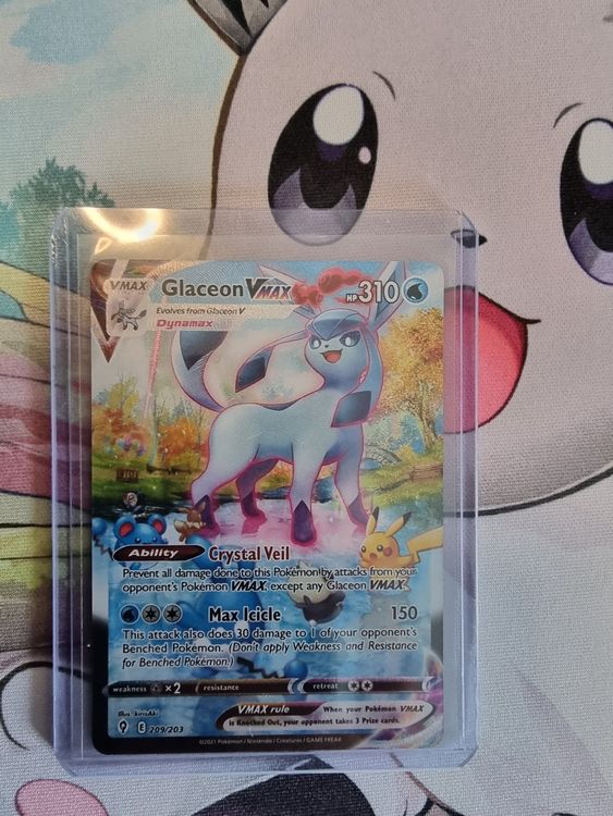 Glaceon VMAX alt art evolving skies. (Neu (gemäss Beschreibung)) in ...