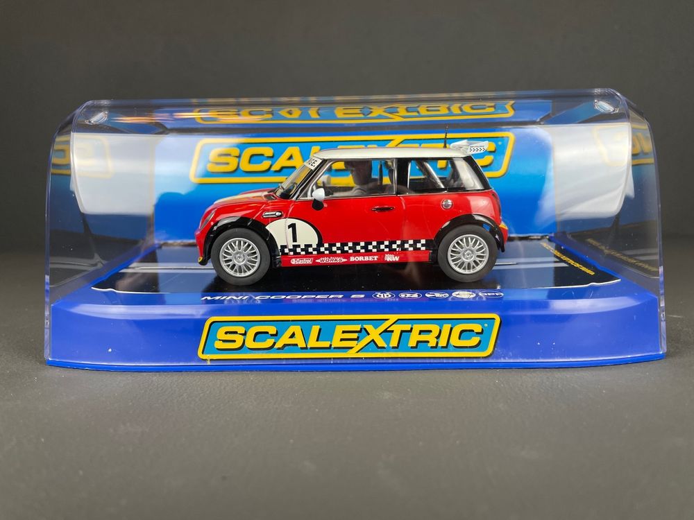 Scalextric C3019 Mini Cooper Works Challenge #1 (Neu (gemäss ...