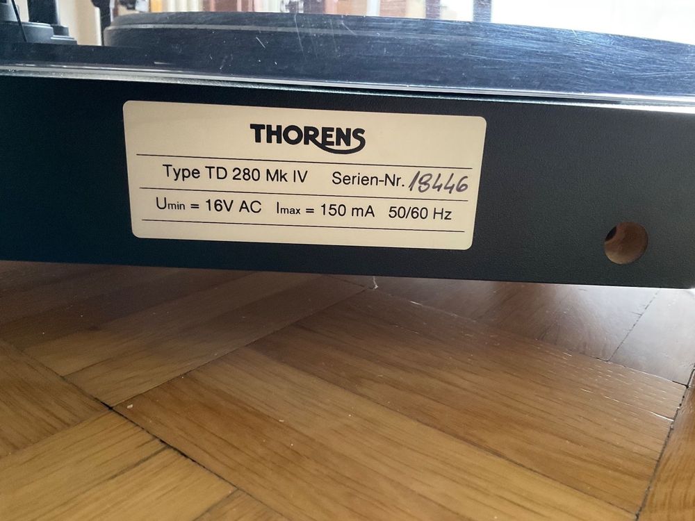 Thorens TD 280 Mk IV | Kaufen auf Ricardo