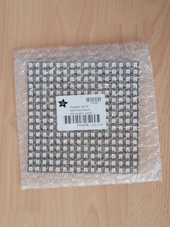 LED-Matrix 16x16 NeoPixel P2547B WS2812 (D'occasion) à Burgdorf pour ...