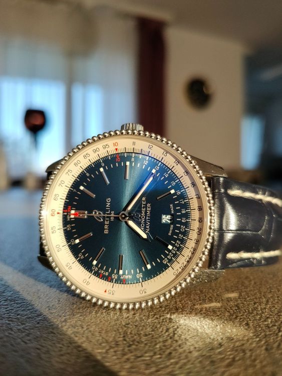 Breitling Navitimer 41 Blau | Kaufen auf Ricardo