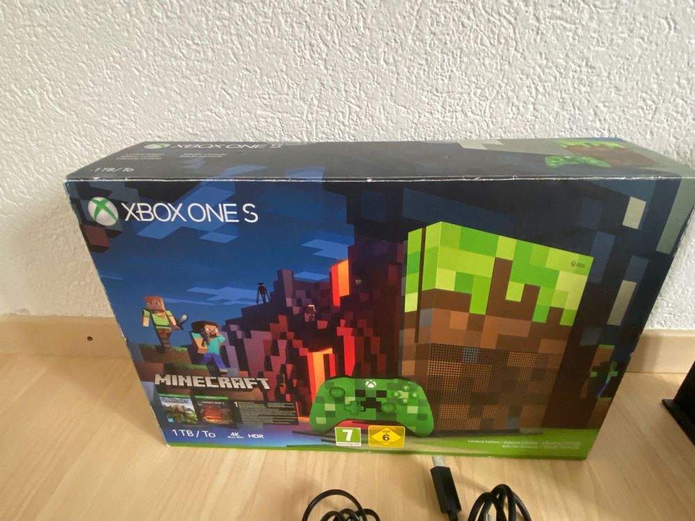 XBOX ONE S Minecraft edition | Kaufen auf Ricardo