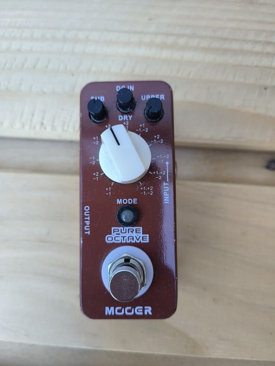 Mooer Pure Octave Gitarrenpedal Effektgerät | Kaufen auf Ricardo