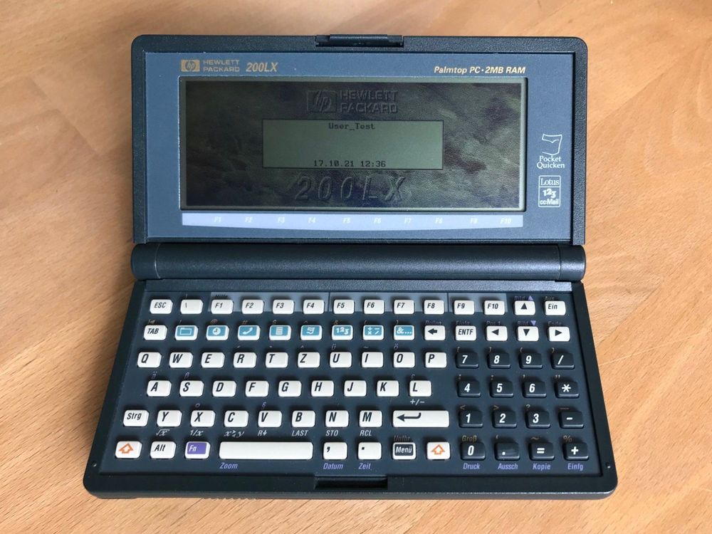 HP-200LX Palmtop PC (Gebraucht) in Winterberg ZH für CHF 195 – mit ...
