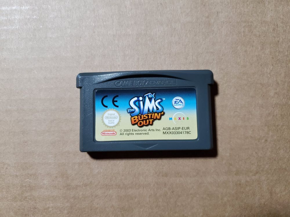 The Sims Bustin Out GameBoy Advance | Kaufen auf Ricardo