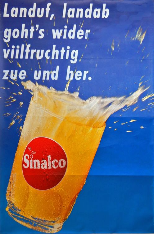Plakat Sinalco | Kaufen auf Ricardo