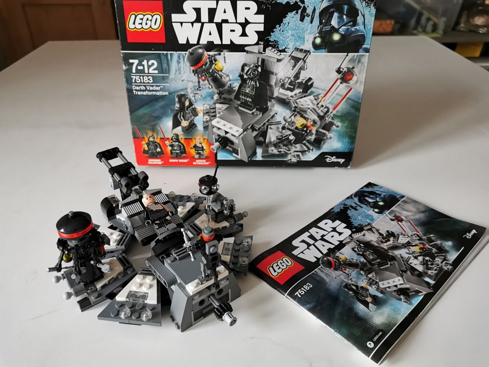 Lego Star Wars 75183 Darth Vader Transformation (Gebraucht) in ...