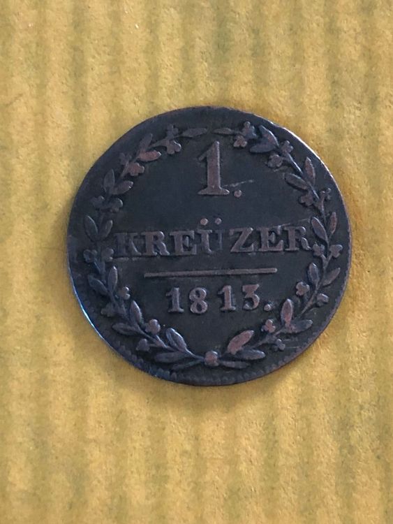 Appenzell 1 Kreuzer 1813, vorz. (Gebraucht) in Walenstadt für CHF 77 – mit Lieferung auf Ricardo ...