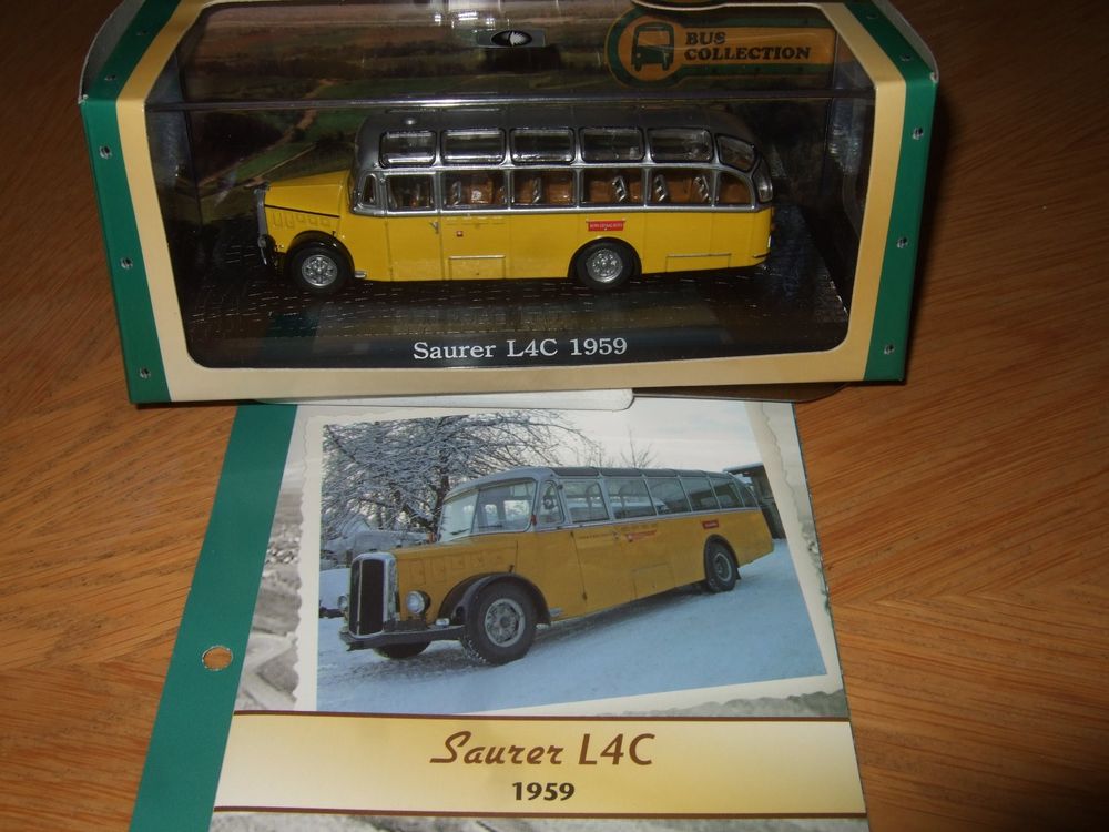 Spielzeug Sammeln Bus Collection Saurer L4C 1959 (Neu und originalverpackt) in Herisau für CHF ...