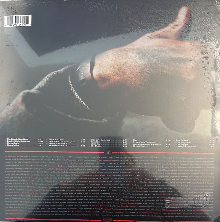 MOS DEF - The New Danger (2LP) (Neu und originalverpackt) in Thalwil ...