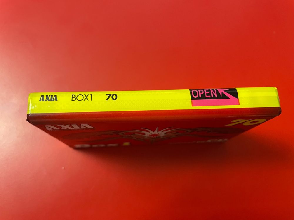 AXIA BX1 70 Type I Normal exclusiv seltene Audio Kassette (Neu und originalverpackt) in ...
