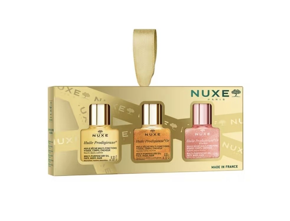 Nuxe Huile Prodigieuse 3er Set Öl für Körper Gesicht Haar Ne (Neu und ...