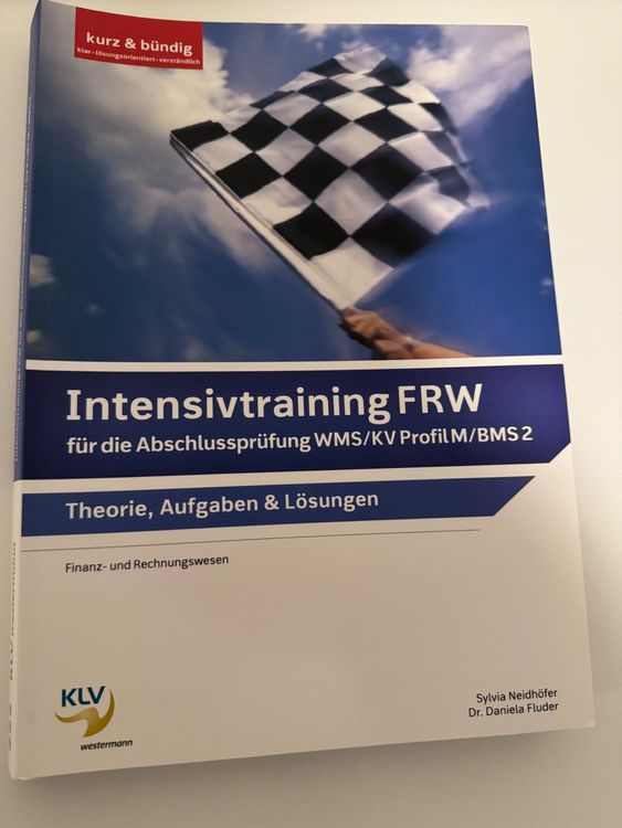 Intensivtraining FRW inkl Lösungen (KV / BMS 2) (Gebraucht) in Wetzikon ...
