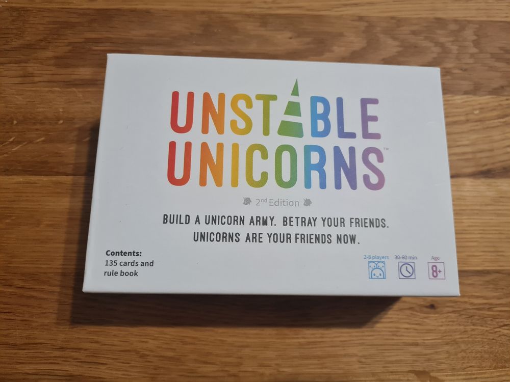 Unstable Unicorns 2nd Edition Base Game (EN) (Gebraucht) in Oberkirch ...