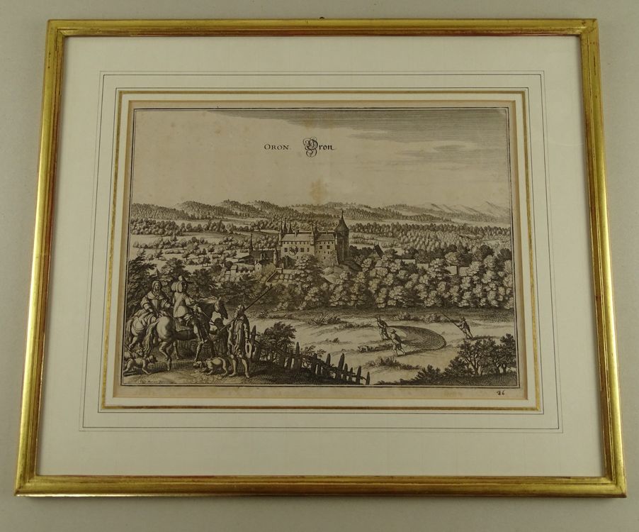 ORON, KUPFERSTICH MERIAN, 1654 | Kaufen auf Ricardo