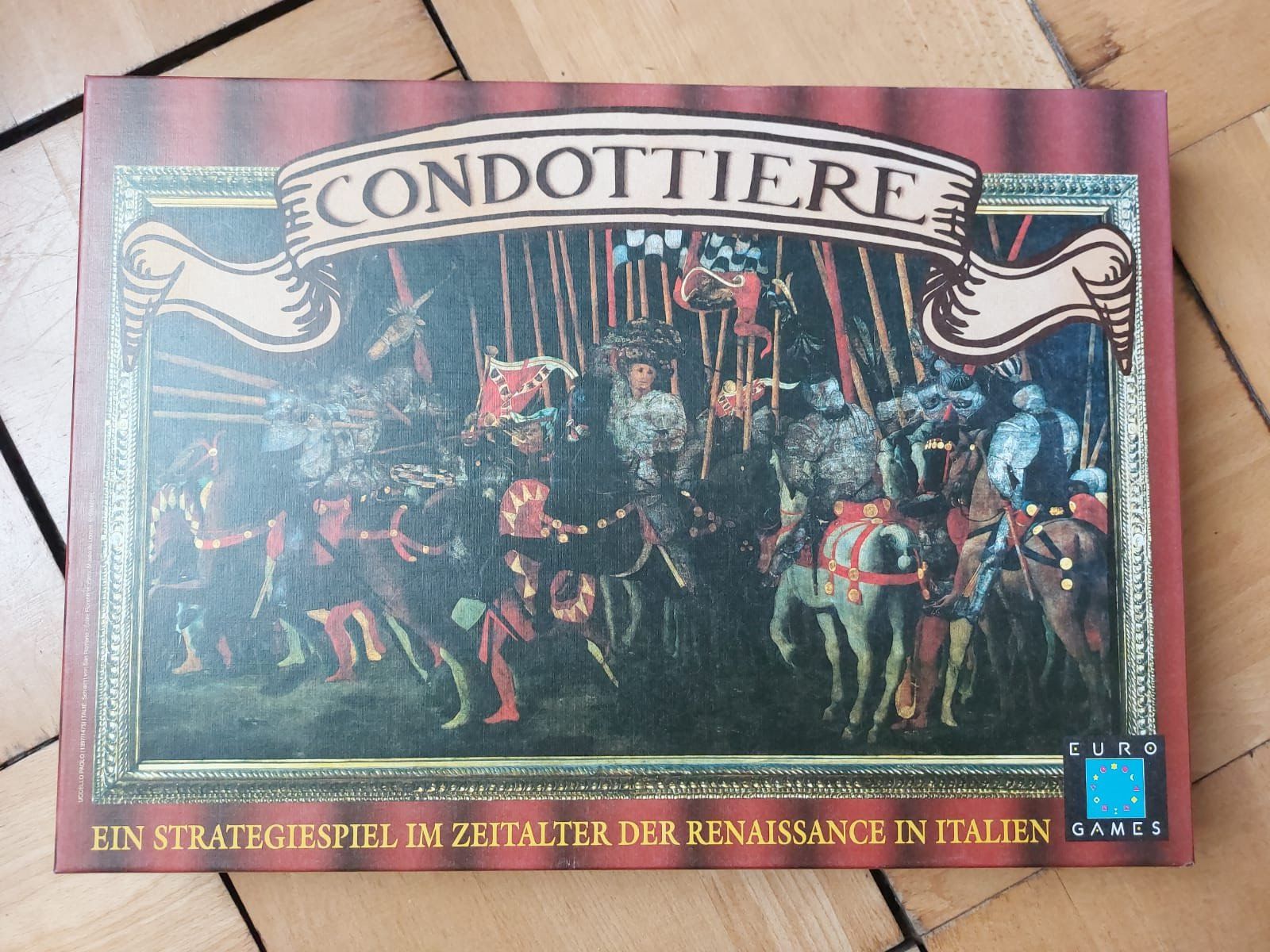 CONDOTTIERE - Euro-Games-Ausgabe mit Metallfigur (Rarität) (Gebraucht ...