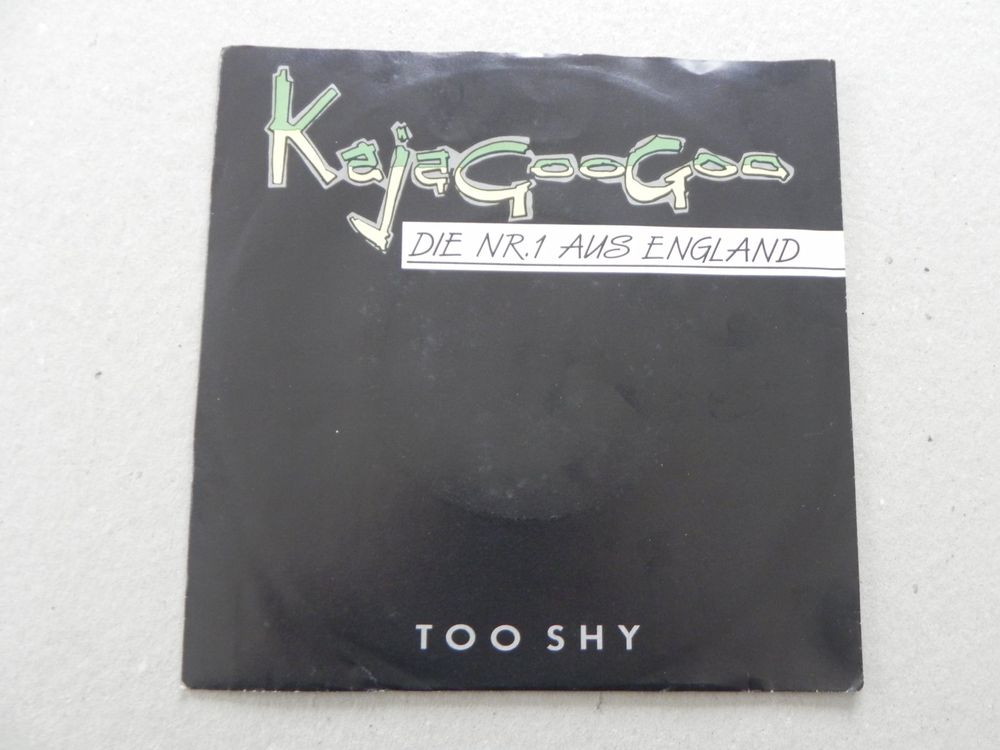 Single brit. Pop Band Kajagoogoo / Limahl 1982 Hit : Too shy | Kaufen ...