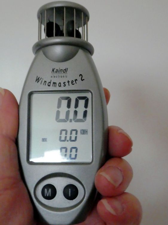Windstärke mit Windmaster 2 von Kaindl messen | Kaufen auf Ricardo