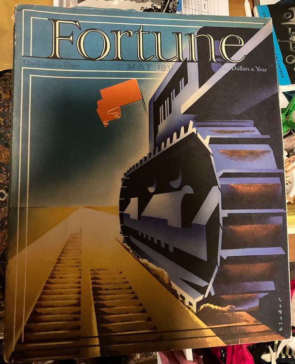 FORTUNE Magazin 1938 RARITÄT (Gebraucht) in MURALTO für CHF 15 – nur ...