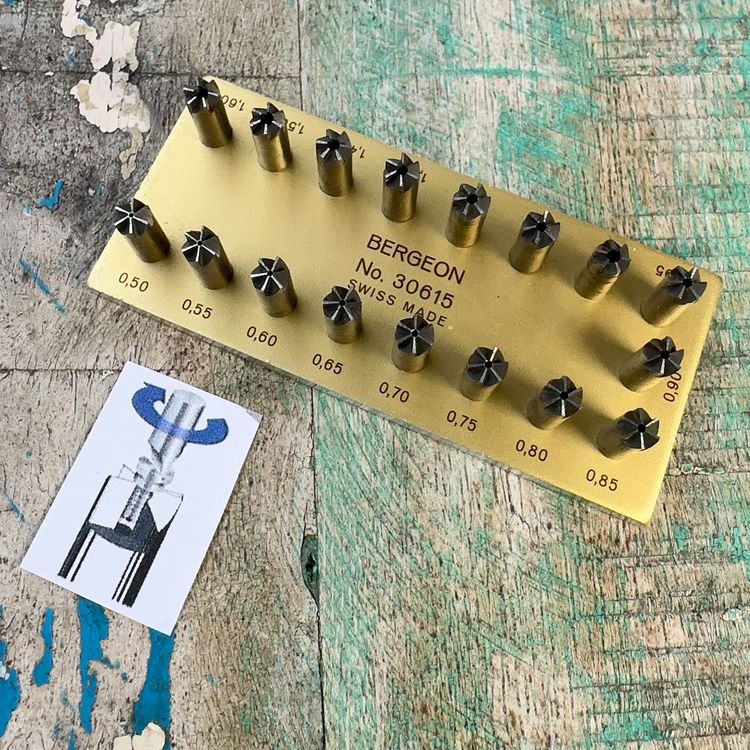 BERGEON Ref. 30615 - Chronograph Screw Shoulder Cutter (Gebraucht) in ...