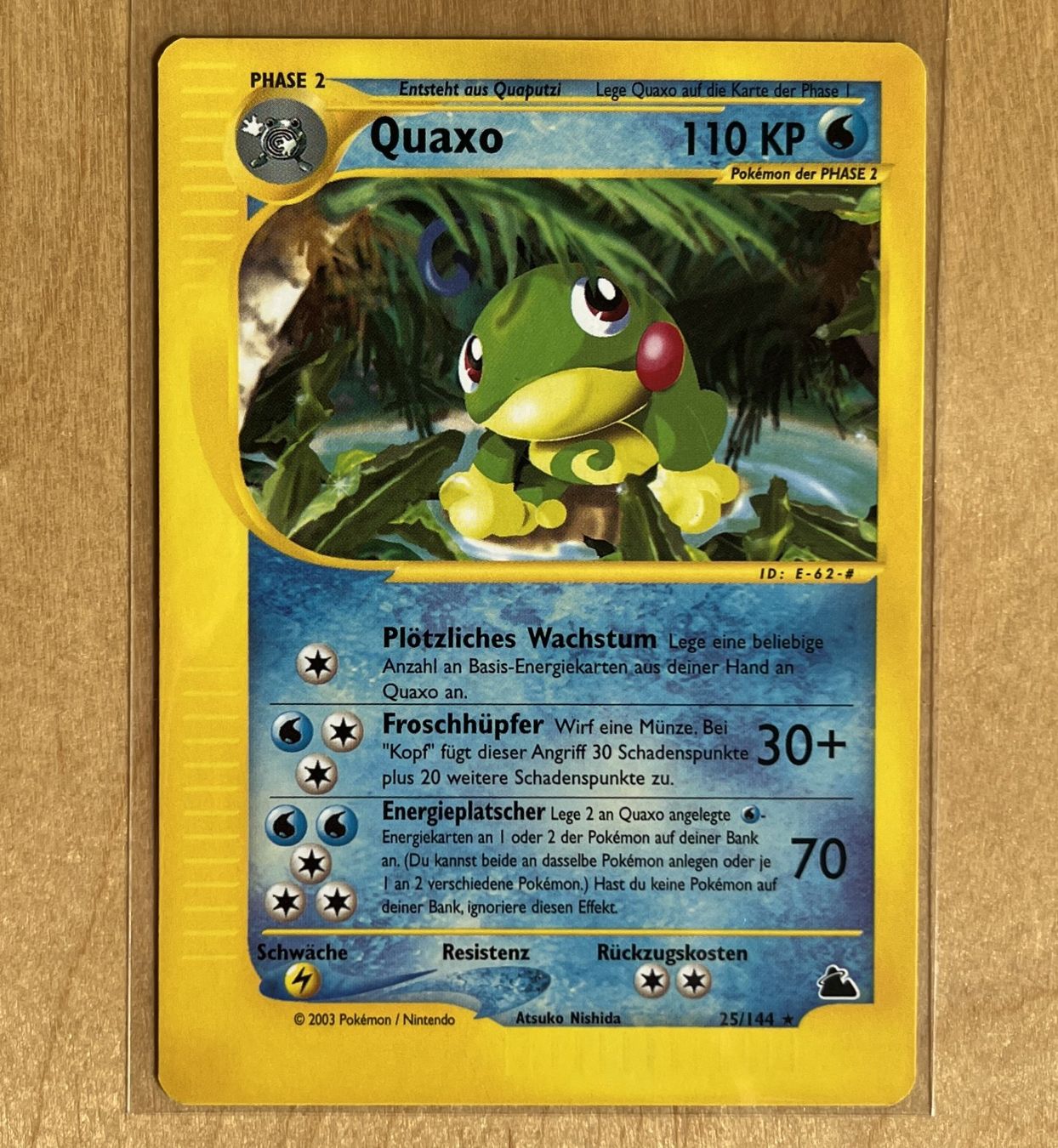 Quaxo Pokémon Skyridge 25/144 Deutsch (Gebraucht) in Dornach für CHF 25 ...