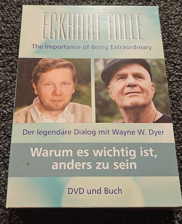 Eckhart Tolle: Anders Sein - DVD und Buch Set (18064) (Gebraucht) in ...