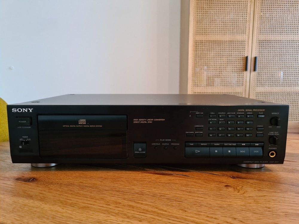 Sony Compact Disc Player CDP-897 (Gebraucht) in Zürich für CHF 99 – mit Lieferung auf Ricardo kaufen