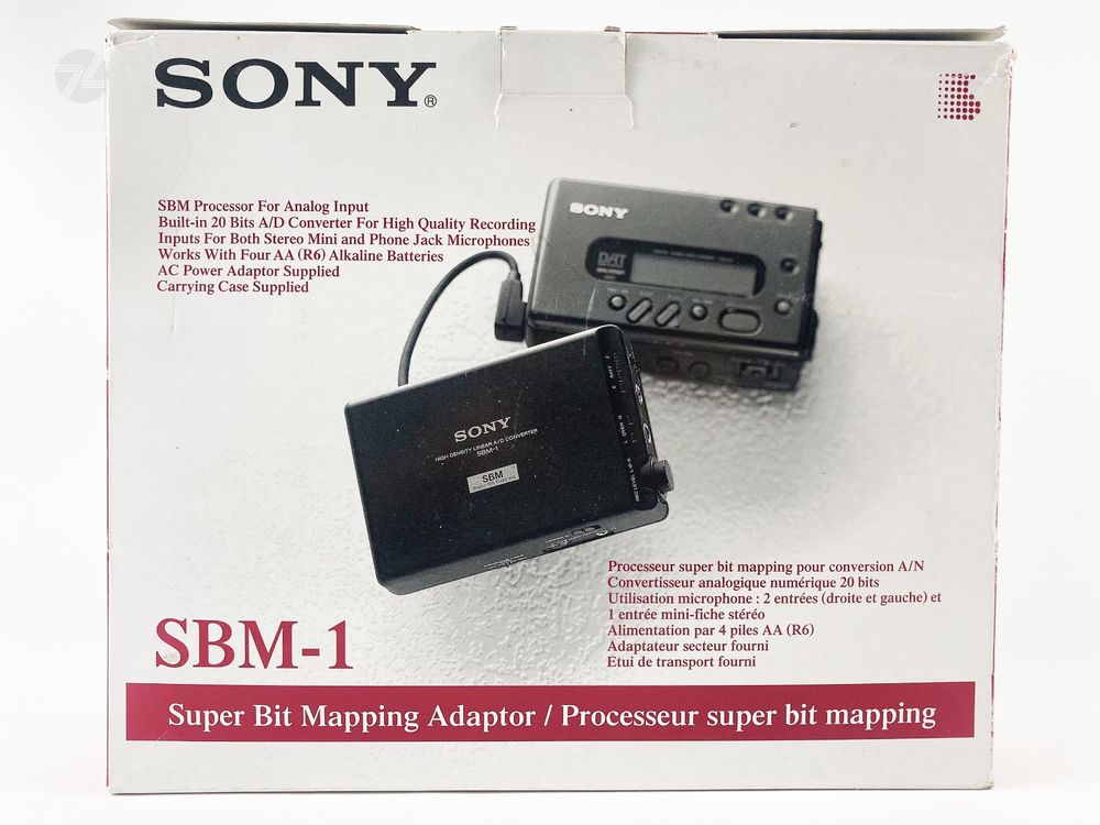 Sony SBM-1 Super Bit Mapping Adapter/Processor - DAT Digital (Gebraucht ...